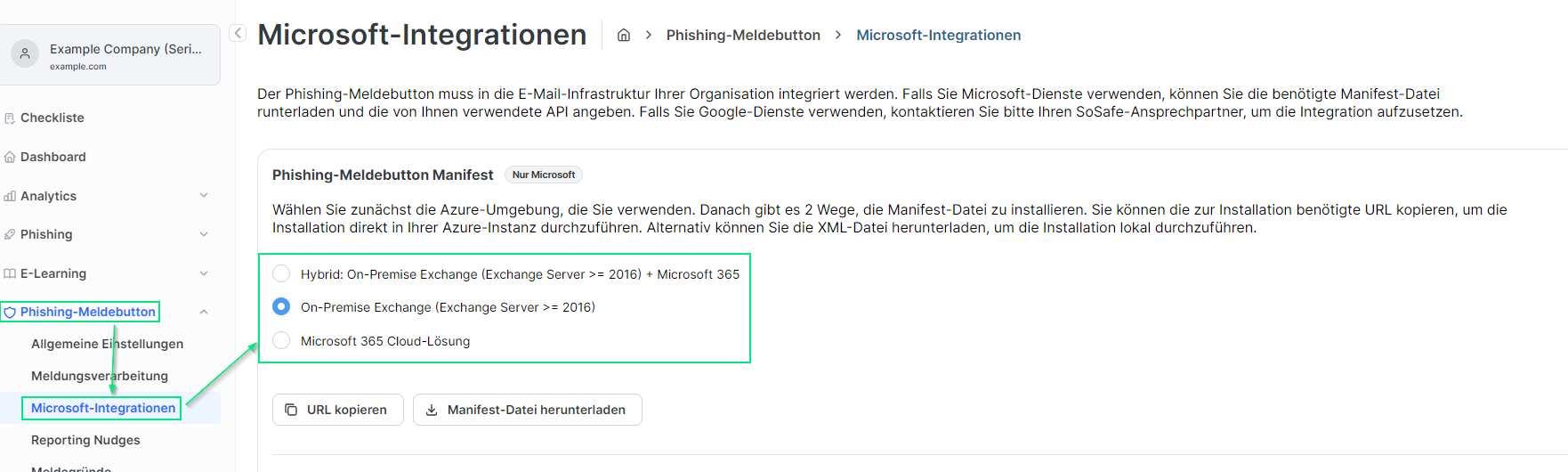 Phishing-Meldebutton - Allgemeine Informationen